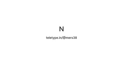 N — Teletype