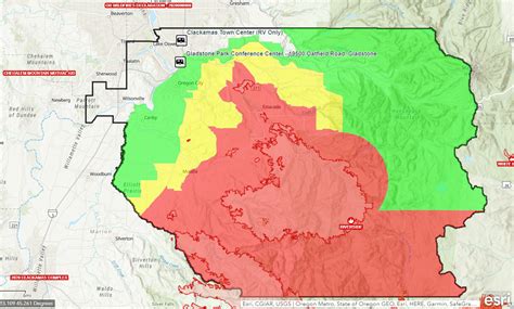 Clackamas County Fire Map