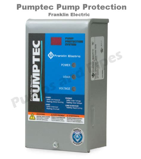 Pumptec Submersible Pump Protection System 230 Volt Single Phase 50 Hz Franklin Electric