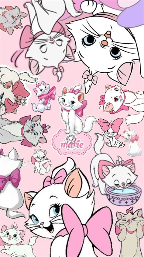 Marie Wallpaper Cute Disney Drawings Mother Cat Marie Cat Wallpapers