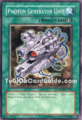 Yu Gi Oh Photon Generator Unit