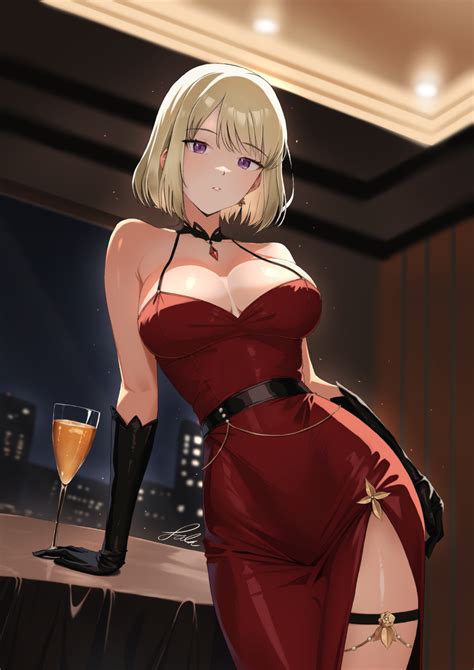 Redlynx Cha Hae In Solo Leveling Absurdres Highres 1girl Arm