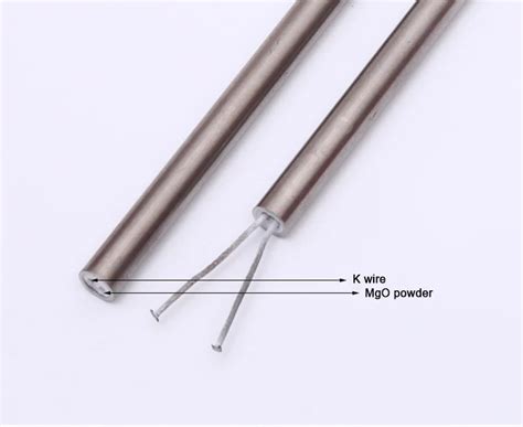 Oem Flexible Type K Thermocouple Sheathed Mineral Insulated Armored