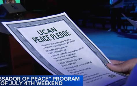 Ucan Kicks Off Ambassadors Of Peace Program For Chicago Youth Chhsm