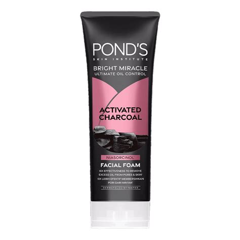 Ponds Ultimate Oil Control Activated Charcoal Facial Foam 100g