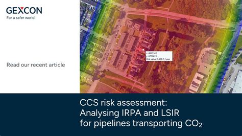 Processsafety Qra Ccus Carboncapture Pipelinesafety Gexcon
