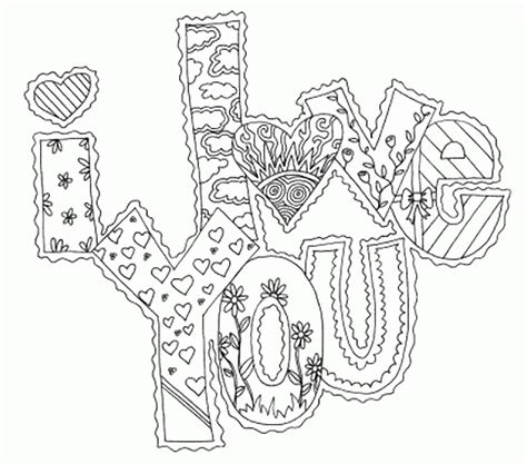 Love Mandala Coloring Pages Coloring Nation