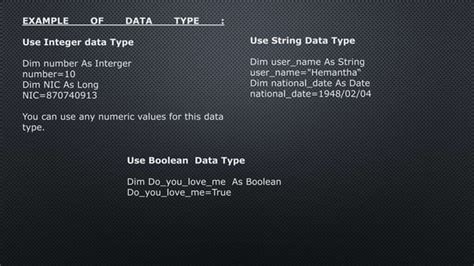 Visual Basic Fundamentals Pptx
