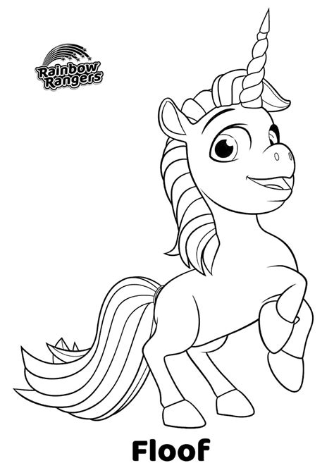Happy Floof Coloring Pages Coloring Cool