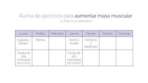 Rutina De Ejercicios Para Gimnasio Calendario Printiable Stephany