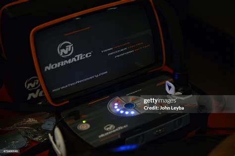 The Normatec Machine Used On Athletes May 7 2015 At Rx Sports News Photo Getty Images