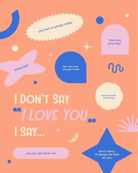 Premium Vector Poster Quote With Geometry In Flat Design