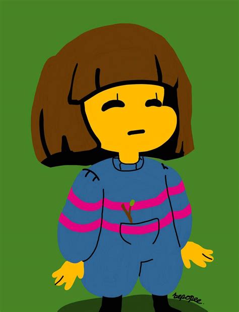 Frisk Outfit Head Canon Draw By Bepopee X On Deviantart