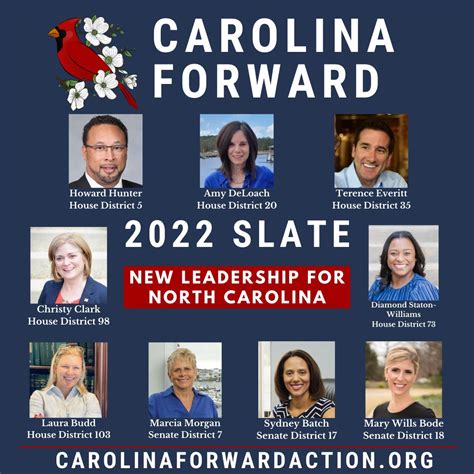 Carolina Were Very Proud To Announce Our Slate Of Endorsed 2022