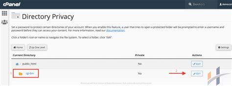 Using Cpanel Directory Privacy Password To Protect Files And Directories