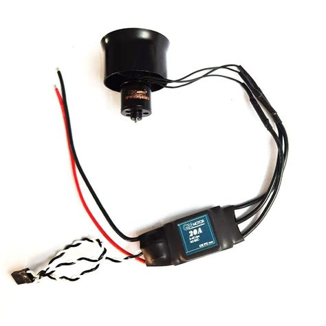 30mm Edf 1611 Brushless Motor Set With 20a Esc Qx Motor