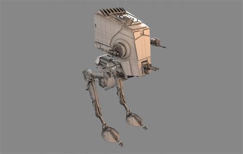 At St Star Wars 3d Model By Katedra604