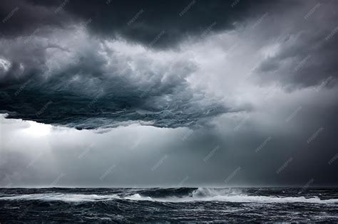 Storm Clouds At Sea