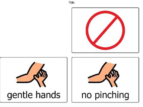 Gentle Hands Visual No Pinching Visual By Caring Consultant Tpt