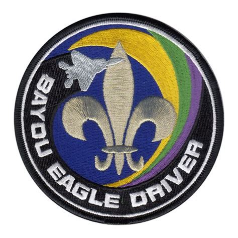 122 Fs Bayou Eagle Driver Patch 122nd Fighter Squadron Patches