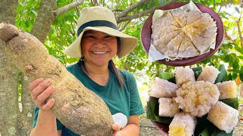 Cassava Cake Vs Puto Lanson Youtube