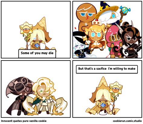 Innocent Quotes Pure Vanilla Cookie Comic Studio