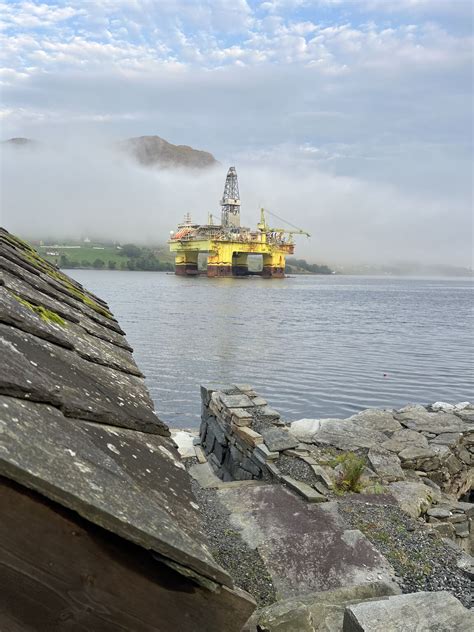 Cosl Pioneer Arrived In Ølen Norway🇳🇴⚓️ Stian Alexander Hoddevik