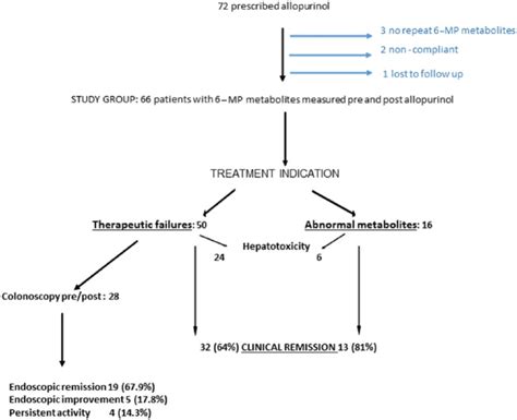 Allopurinol In Combination With Thiopurine Induces Mucosal Healing And
