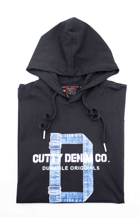 Cutty Black Hoodie Men Clothes