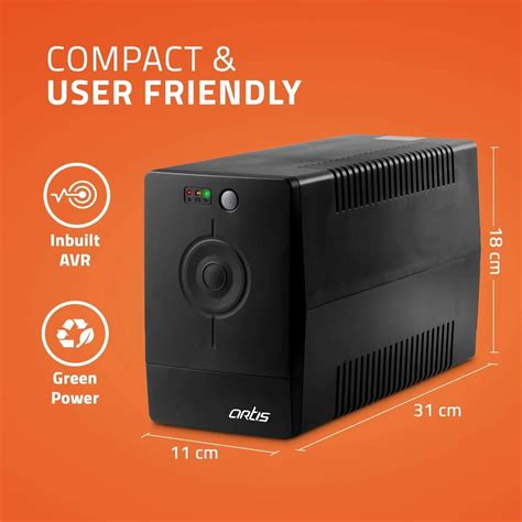 Artis 1 Kva Ups At Rs 4700 Piece Ups For Pc In Mumbai Id 2851695810997