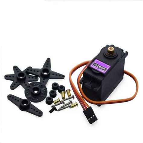 Servo Motor 180°high Torque Metal Gear For Rc Boat Mg996r Iron