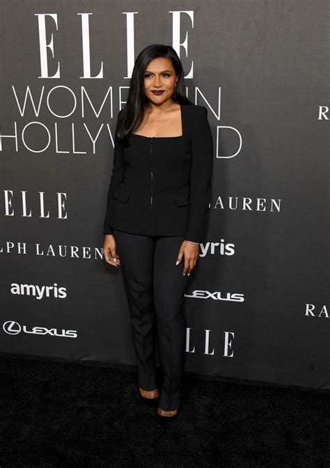 Mindy Kaling Elle Women In Hollywood Celebration In Los Angeles 10 17