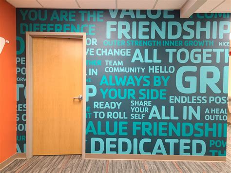 Ymca Word Wall Ace Sign Co