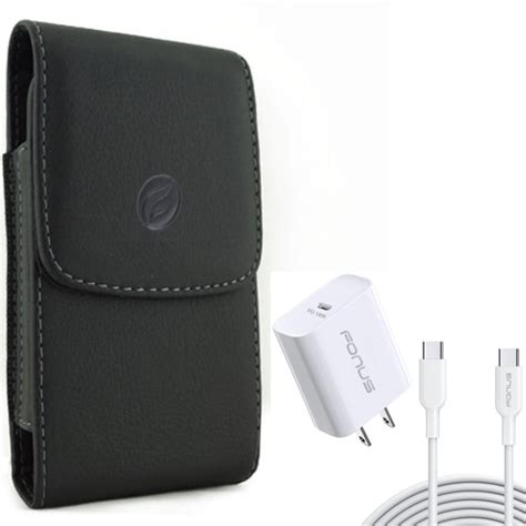 For Galaxy A73 A23 A14 A13 18w Pd Home Charger W Case Belt Clip