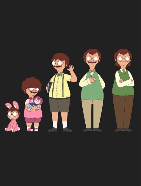 Mr Frond Then And Now Bobs Burgers Bobs Burgers Funny Bobs