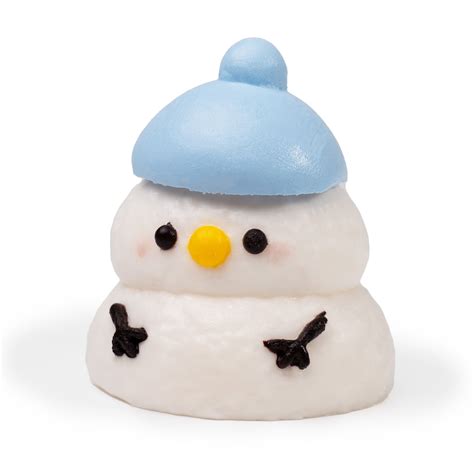 Snowman Squishy Toy Bibisquishy