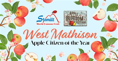 Stemilts West Mathison Receives Washington State Apple Blossom Apple Citizen Of The Year Award