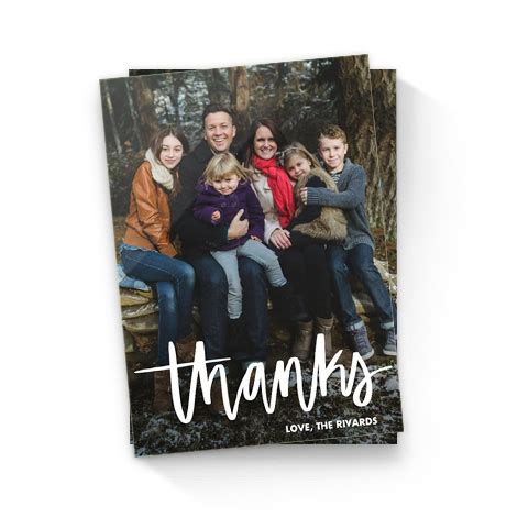 Affordable Custom Thank You Cards Snapfish