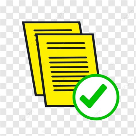 Document Approval Icon With Checklist Modern Design Document Approval Icon Checklist Design