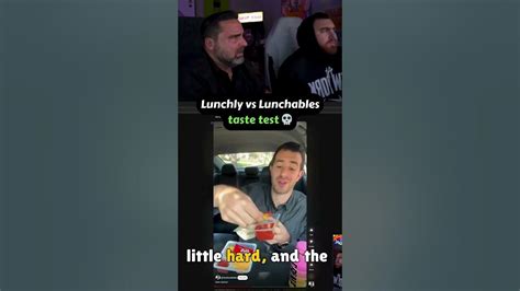 Lospollostv And Dad React To Lunchly Vs Lunchables Review 💀 Lospollostv Lunchly Funny Youtube