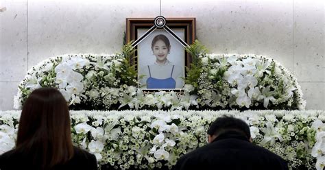 포토 故 박보람 마지막 배웅하는 길