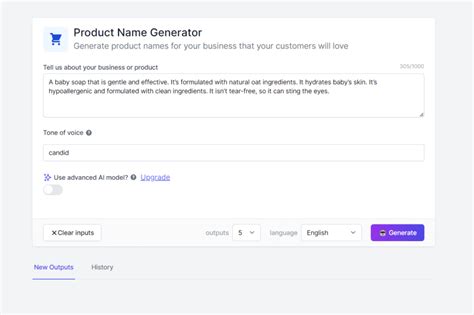 Best Product Name Generator Tools To Try In 2023 - Maika AI