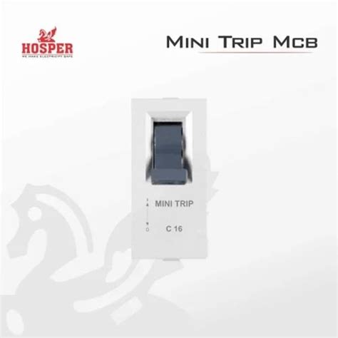 Hosper Mini Trip Mcb At ₹ 500 Piece Hyderabad Id 2853930576362