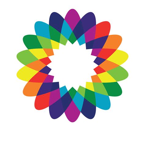 Colorful Round Shape Abstract Circle Frame Design Vector Art At Vecteezy