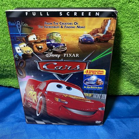 Disney Pixar Cars Dvd 2006 Full Frame