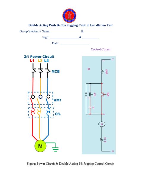 Double Acting Pb Jogging Control Setup Pdf