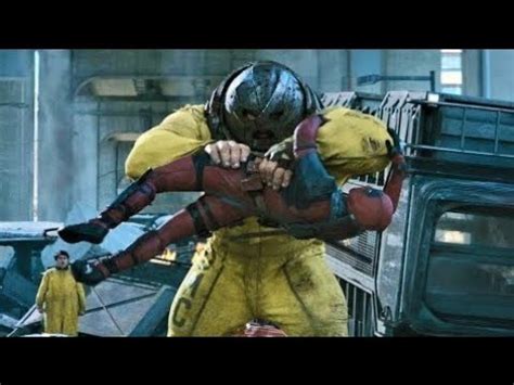 Deadpool 2 Juggernaut Rips Deadpool In Half Movie Clip Youtube
