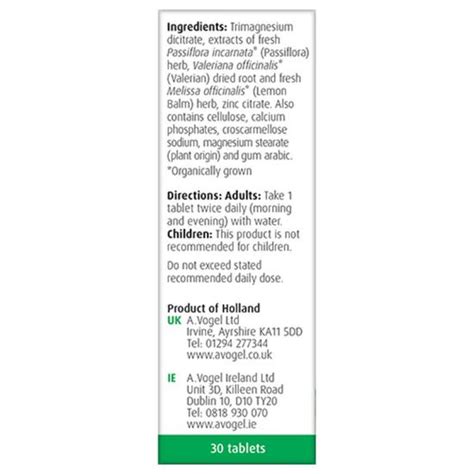 Avogel Perimenopause Passiflora Complex Tablets Sales