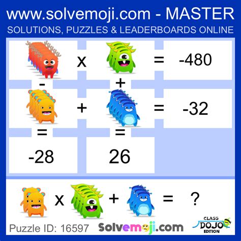 Solvemoji Emoji Math Puzzles And Games
