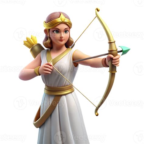Goddess Bow And Arrow